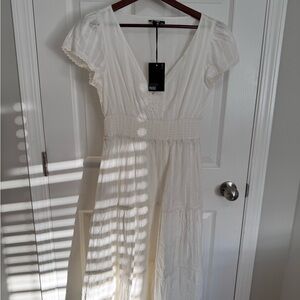 PAIGE | Dresses | Paige Ivory Maxi Dress | Poshmark
